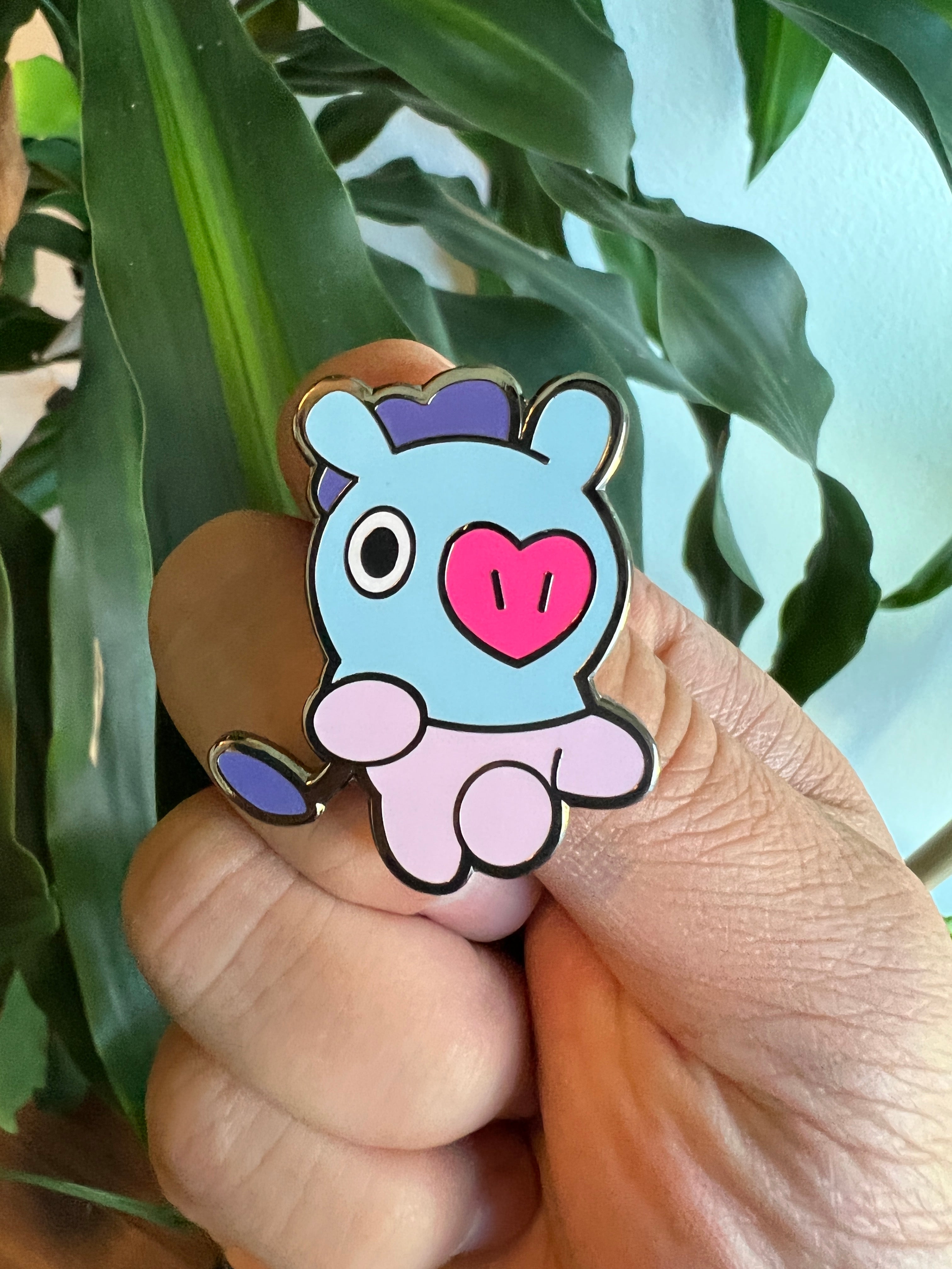 Cute Horse J Hope Hard Enamel Pin – Hype Pins