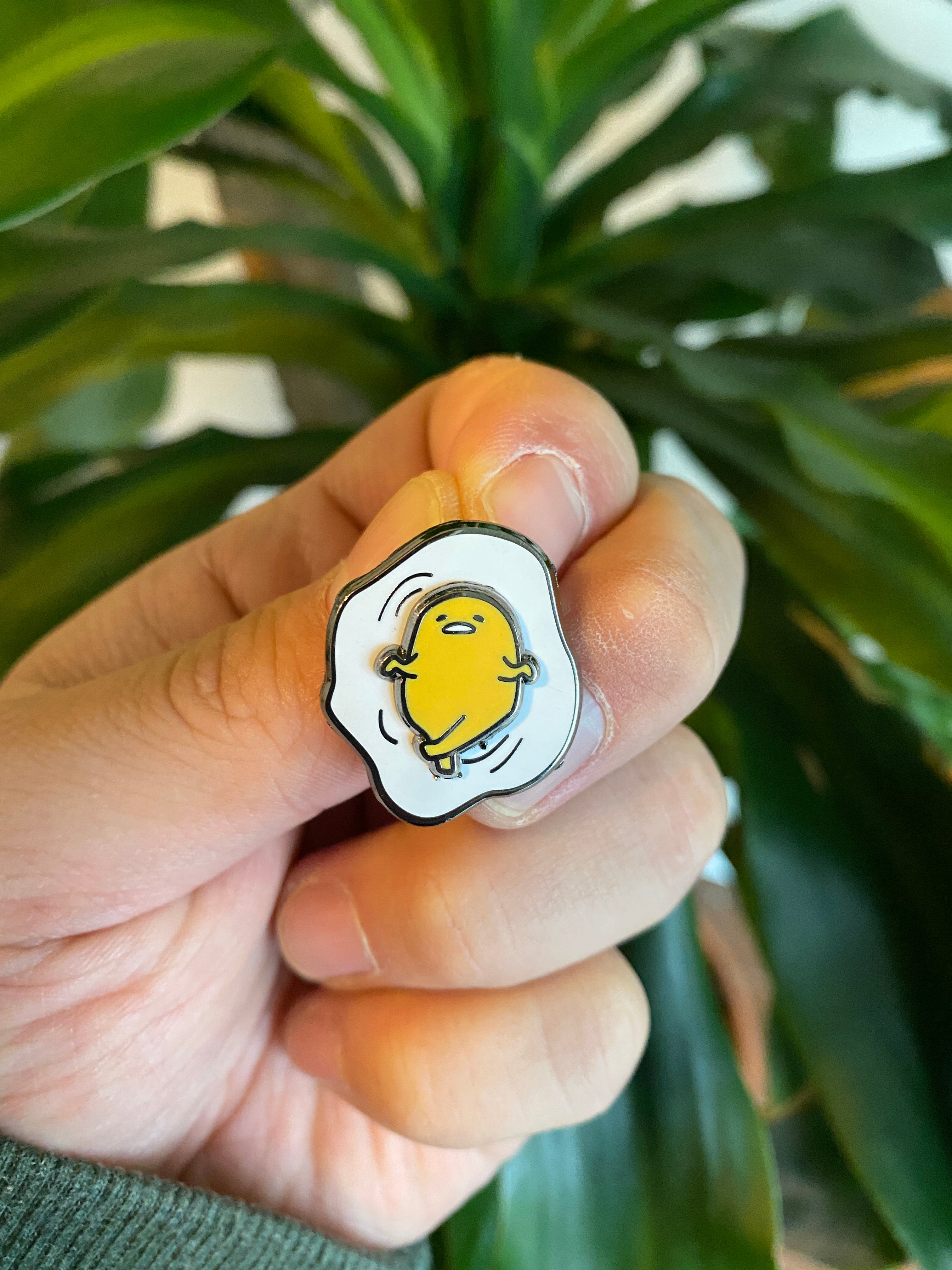 Gudetama (Spinning) Hard Enamel Pin – Hype Pins